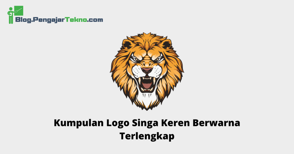 Kumpulan Logo Singa Keren Berwarna Terlengkap - Blog Pengajar Tekno