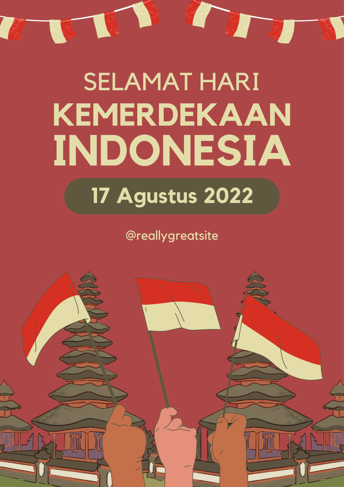 Kumpulan Poster Kemerdekaan Tercantik dan Terkeren - Blog Pengajar Tekno
