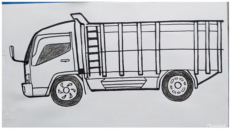 Kumpulan Sketsa Truk Oleng Keren Banget Lengkap! - Blog Pengajar Tekno
