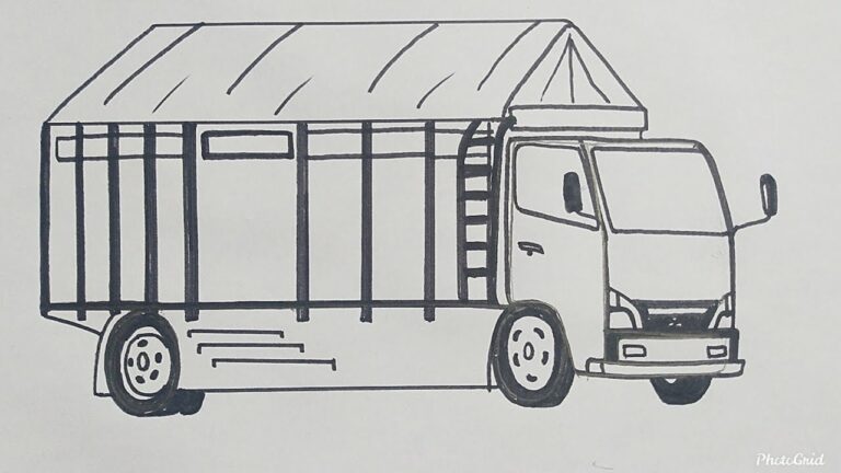 Kumpulan Sketsa Truk Oleng Keren Banget Lengkap! - Blog Pengajar Tekno