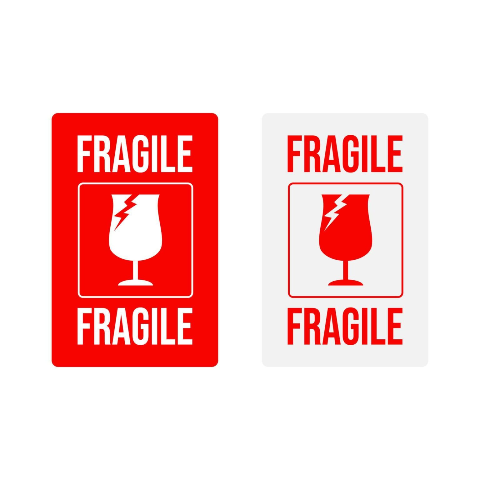 Kumpulan Fragile Logo Terbagus dan Terlengkap - Blog Pengajar Tekno