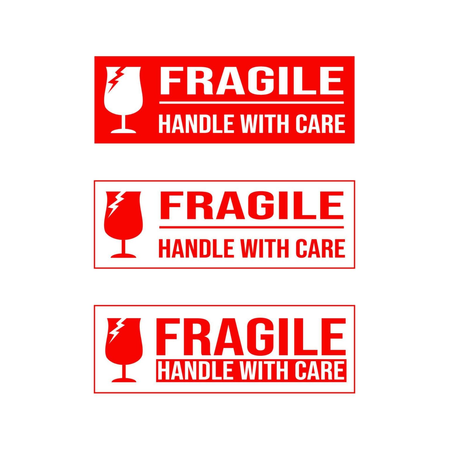Kumpulan Fragile Logo Terbagus dan Terlengkap - Blog Pengajar Tekno