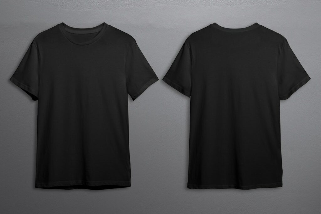 Kumpulan Mockup Kaos Hitam Terbagus dan Terlengkap - Blog Pengajar Tekno