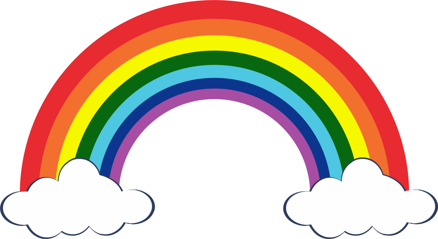 Kumpulan Gambar Pelangi PNG Terlengkap dan Terbagus! - Blog Pengajar Tekno