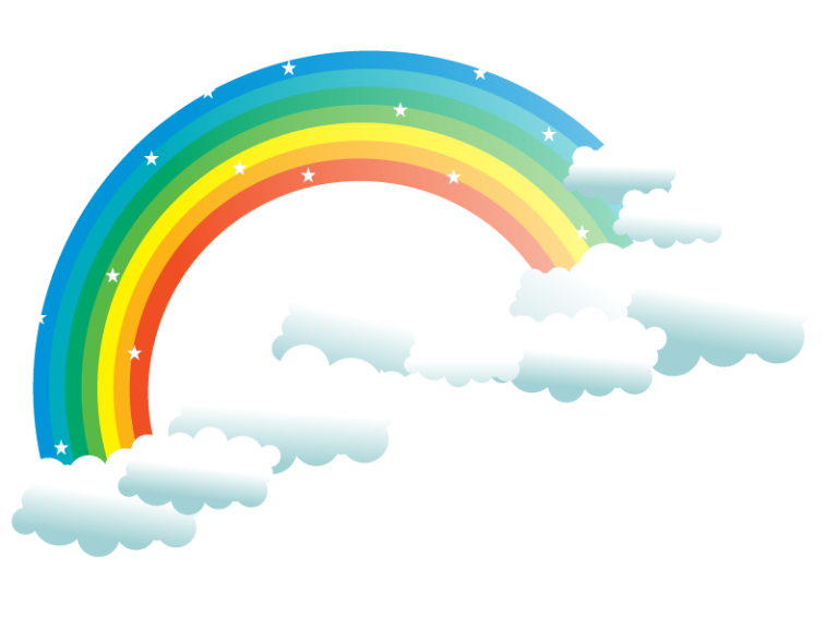Kumpulan Gambar Pelangi PNG Terlengkap dan Terbagus! - Blog Pengajar Tekno