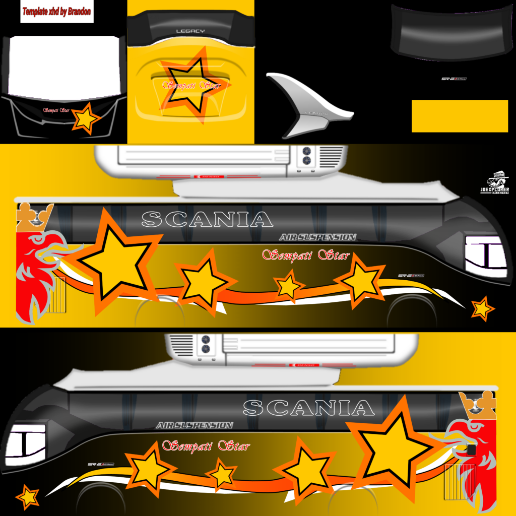 Kumpulan Livery Bussid Arjuna XHD Jetbus 3 Keren dan Lengkap - Blog ...