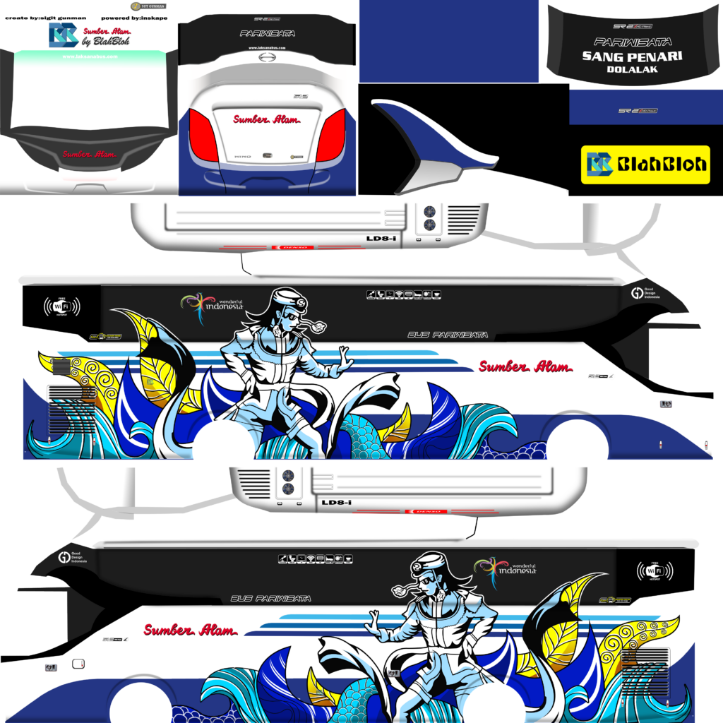 Kumpulan Livery Bussid Arjuna XHD Jetbus 3 Keren dan Lengkap - Blog ...