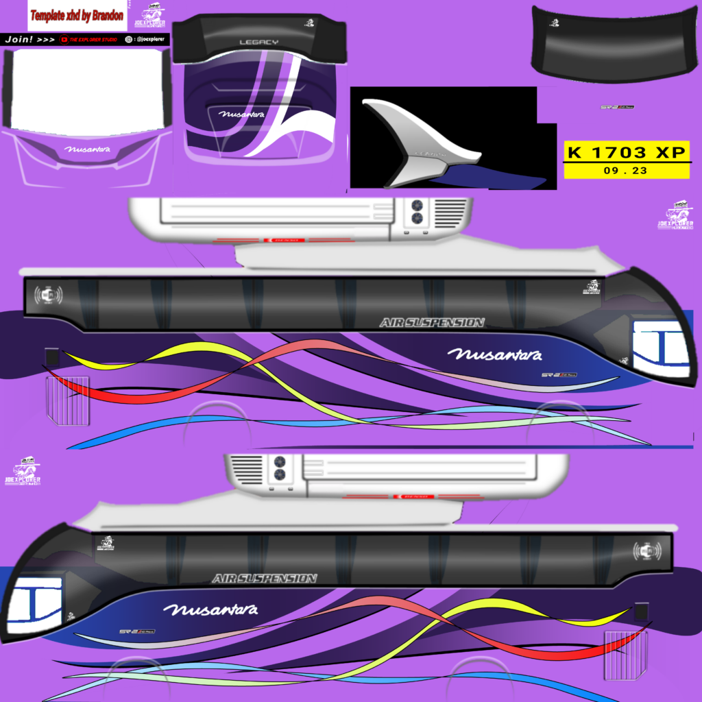 Kumpulan Livery Bussid Arjuna XHD Jetbus 3 Keren dan Lengkap - Blog ...