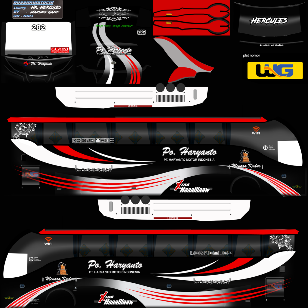 Kumpulan Livery Bussid PO Haryanto Keren Banget Lengkap - Blog Pengajar ...