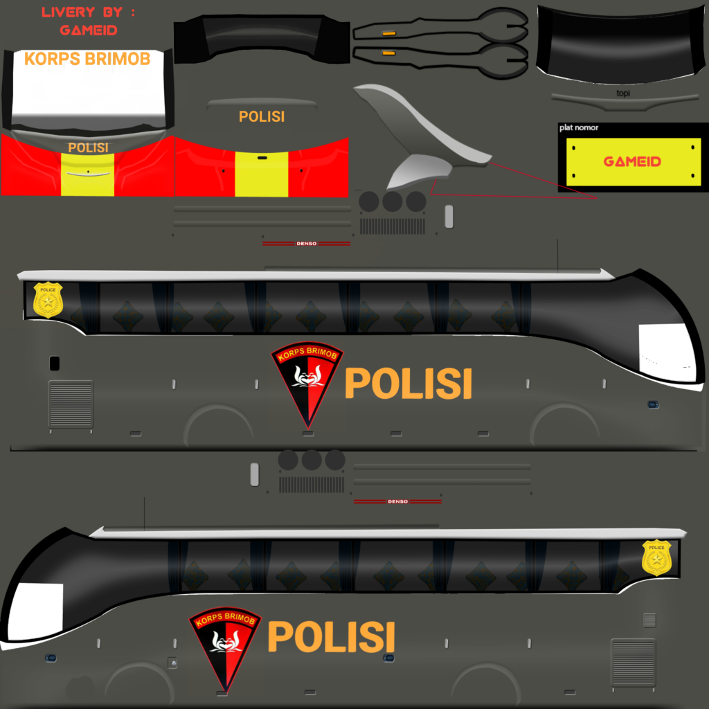 Kumpulan Livery Bussid Polisi Keren, Terbaik, Lengkap Untukmu - Blog ...