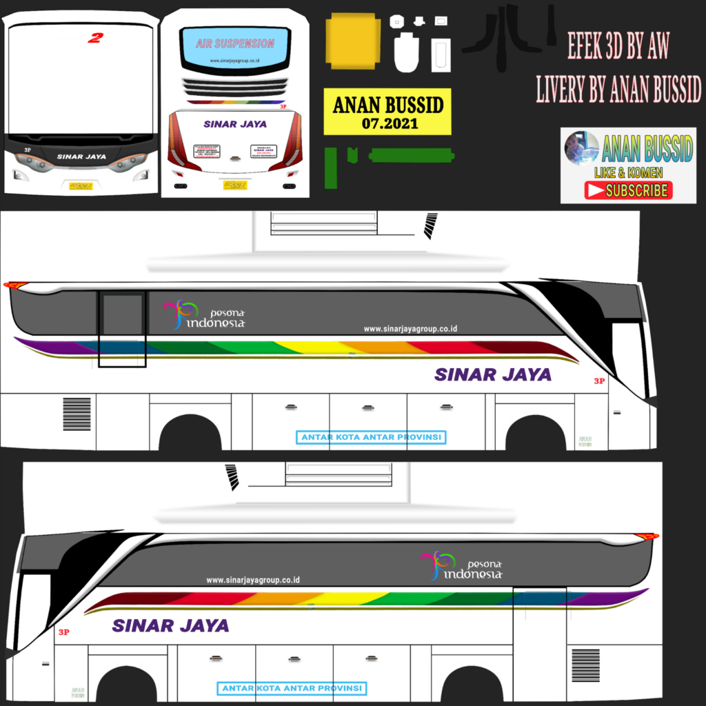 Kumpulan Livery Bussid Sinar Jaya Terbaru dan Terkeren - Blog Pengajar ...