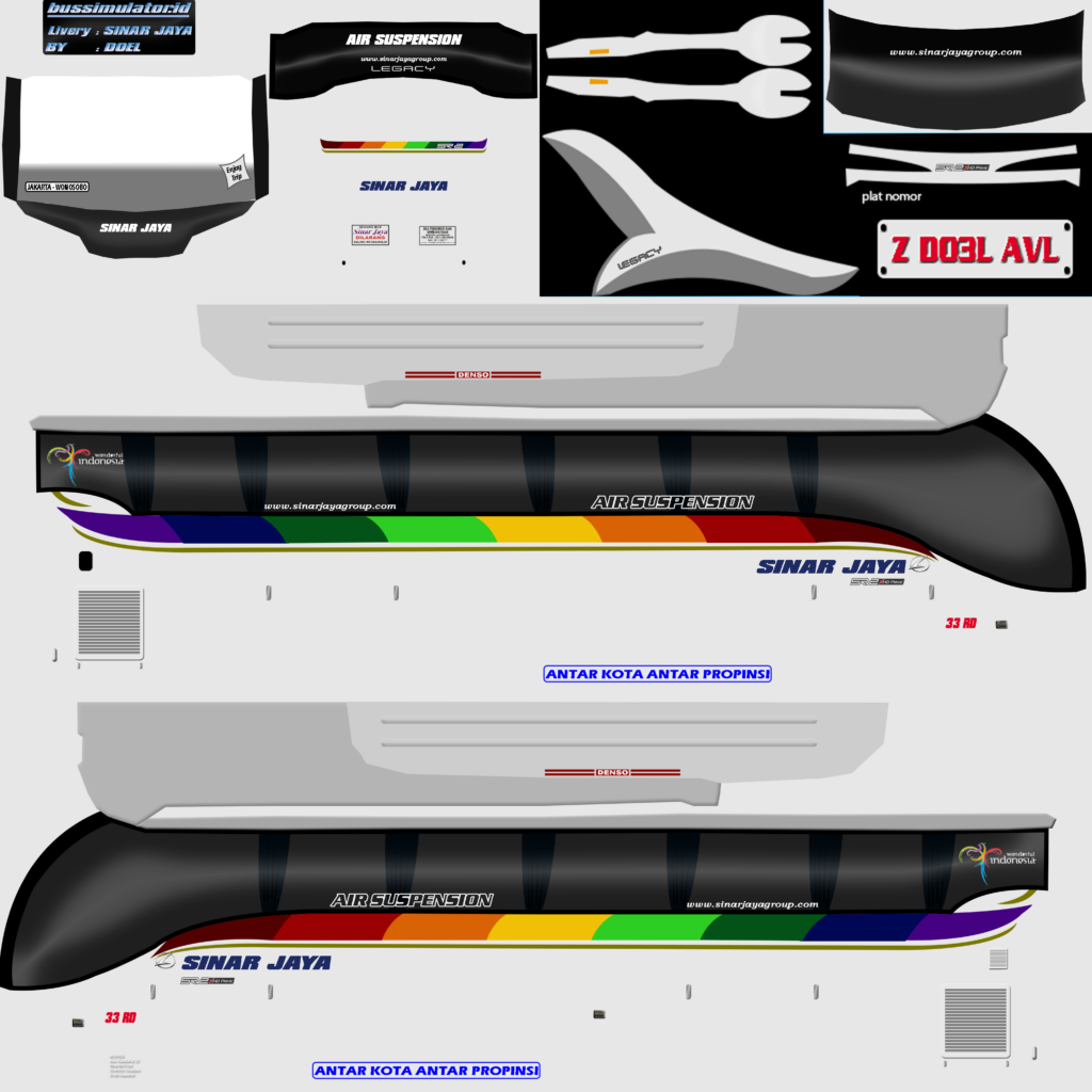 Kumpulan Livery Bussid Sinar Jaya Terbaru dan Terkeren - Blog Pengajar ...