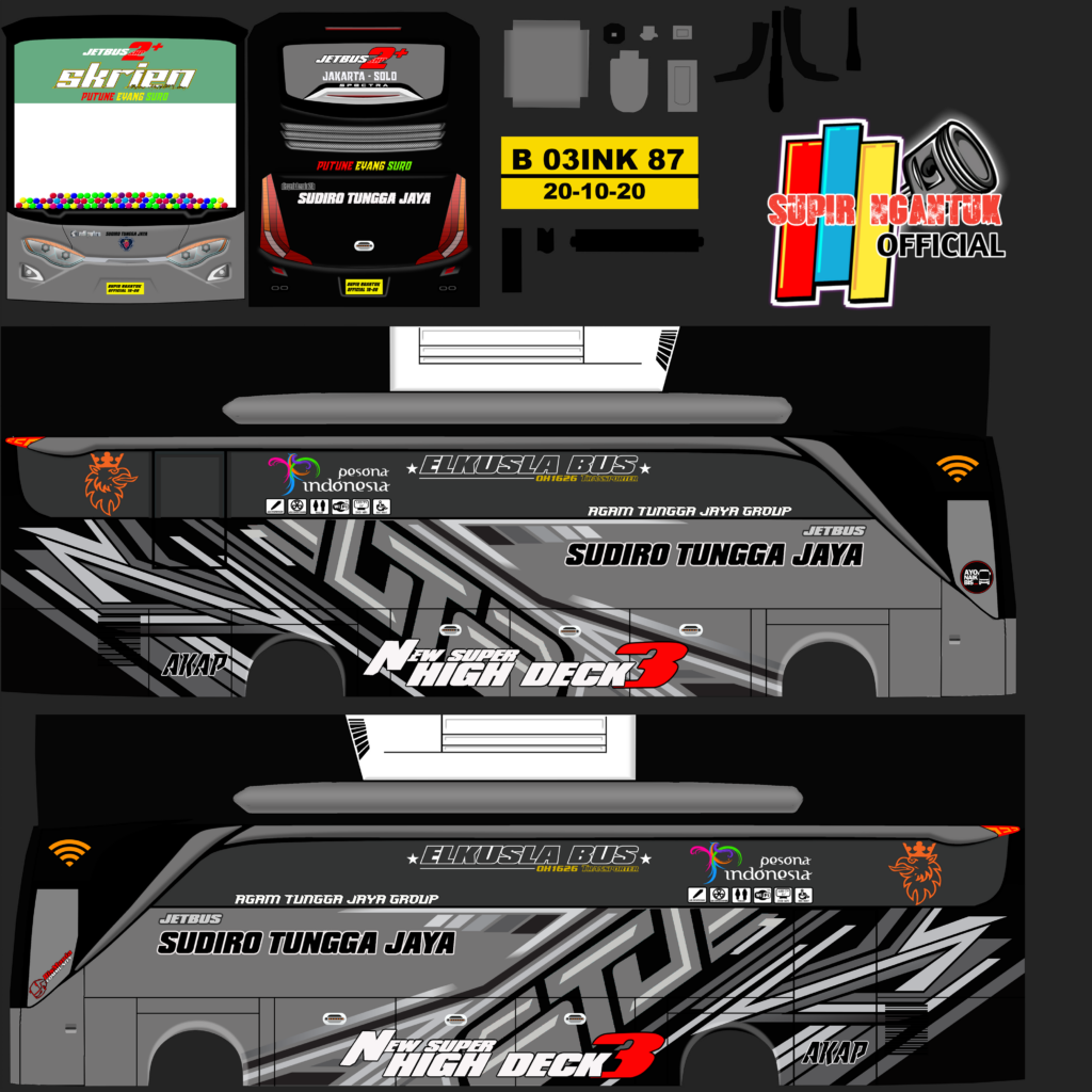 Kumpulan Livery Bussid Sudiro Tungga Jaya SHD Jernih Terlengkap - Blog ...