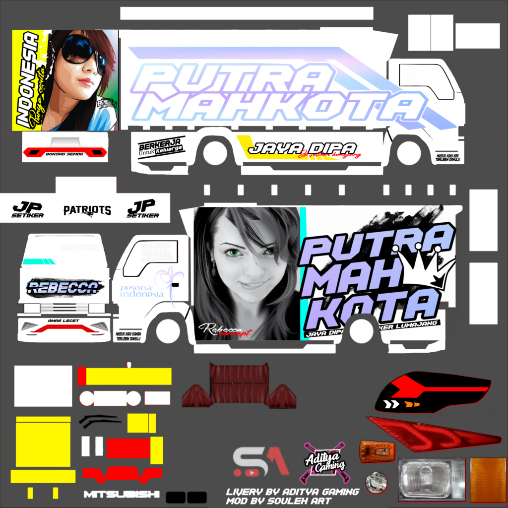 Kumpulan Livery Truck Canter Terbagus dan Keren Lengkap - Blog Pengajar ...