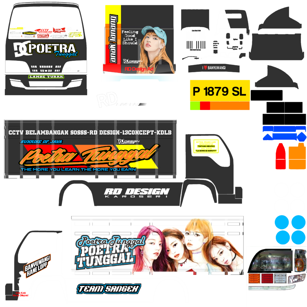 Kumpulan Livery Truck Canter Terbagus dan Keren Lengkap - Blog Pengajar ...