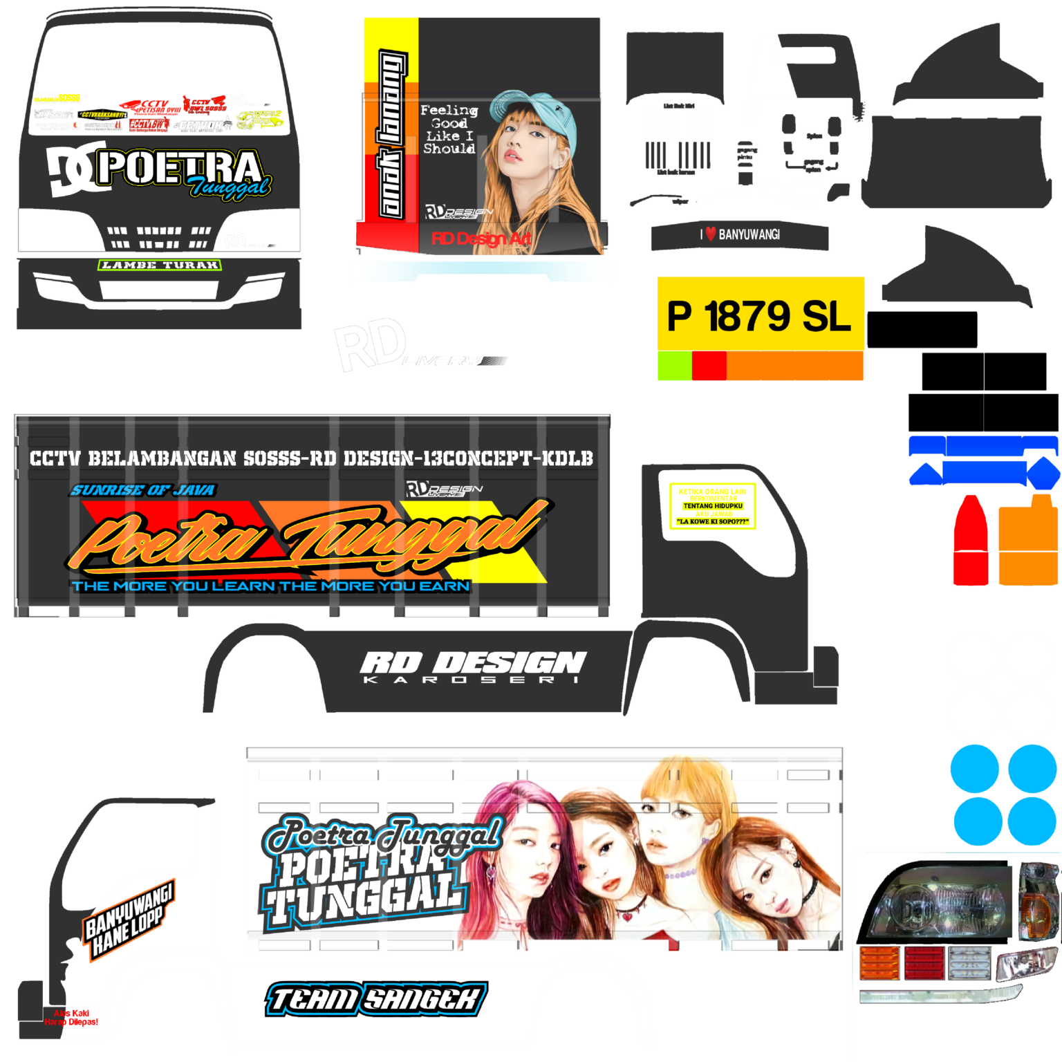 Kumpulan Livery Truck Canter Terbagus dan Keren Lengkap - Blog Pengajar ...