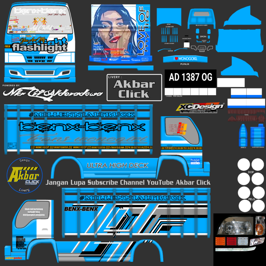 Kumpulan Livery Truck Canter Terbagus dan Keren Lengkap - Blog Pengajar ...