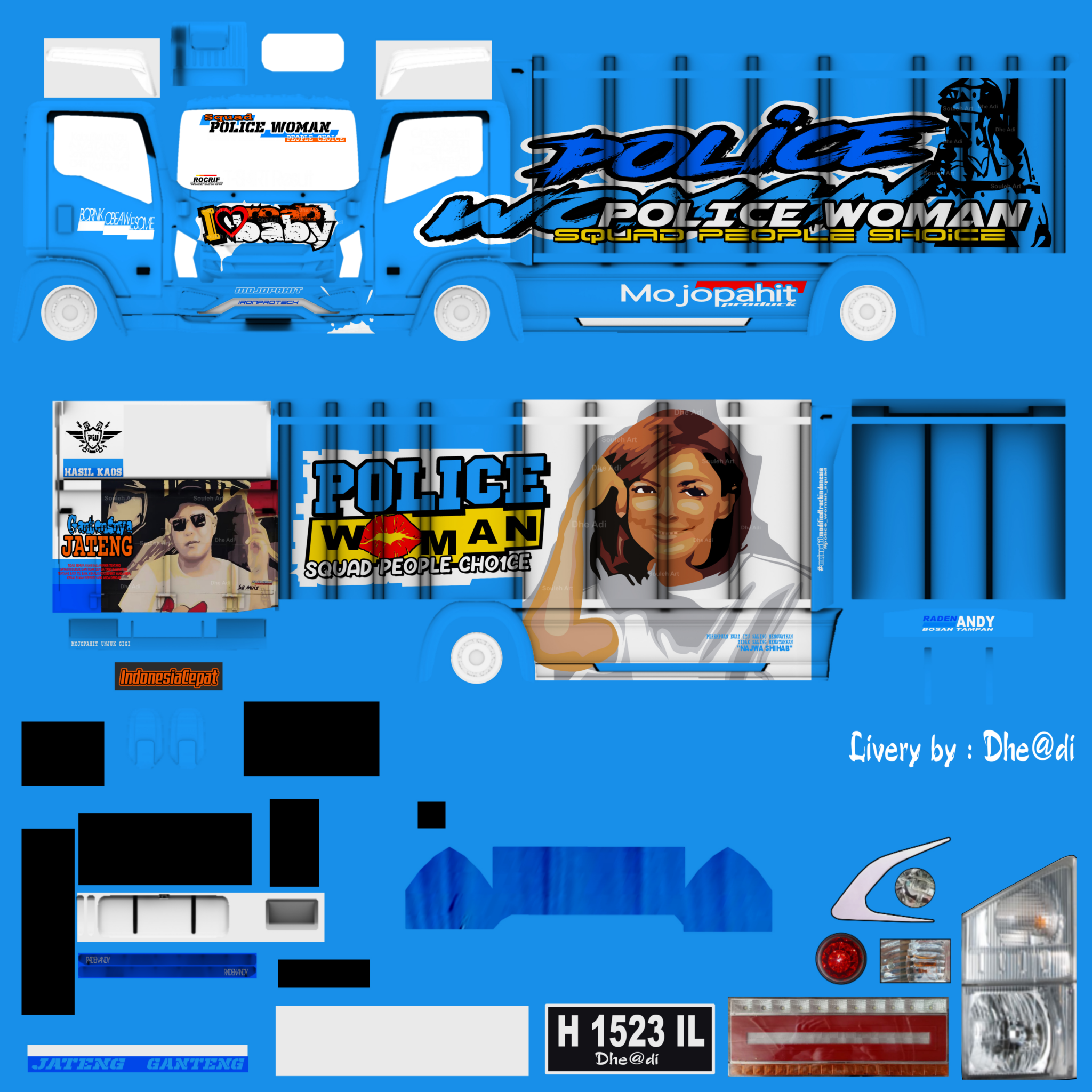 Kumpulan Livery Truck Canter Terbagus dan Keren Lengkap - Blog Pengajar ...