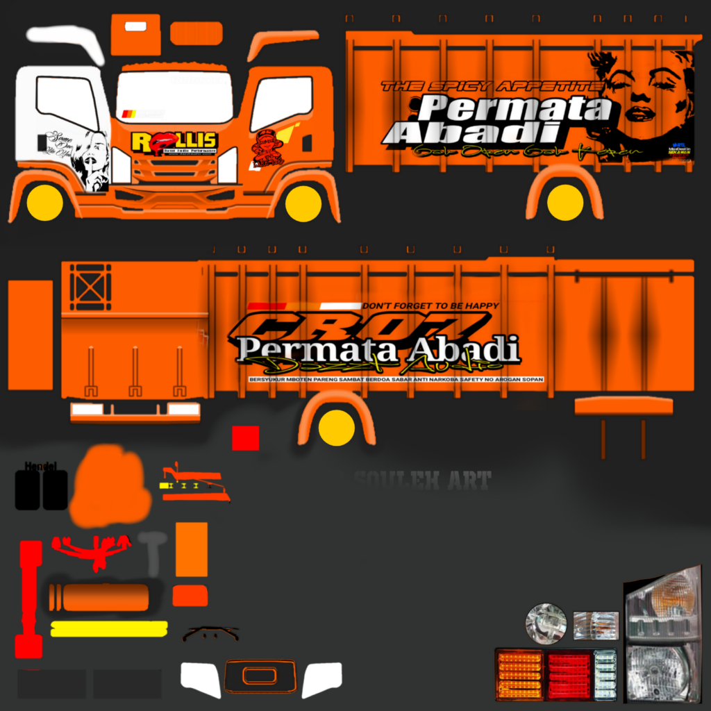 Kumpulan Livery Truck Canter Terbagus dan Keren Lengkap - Blog Pengajar ...