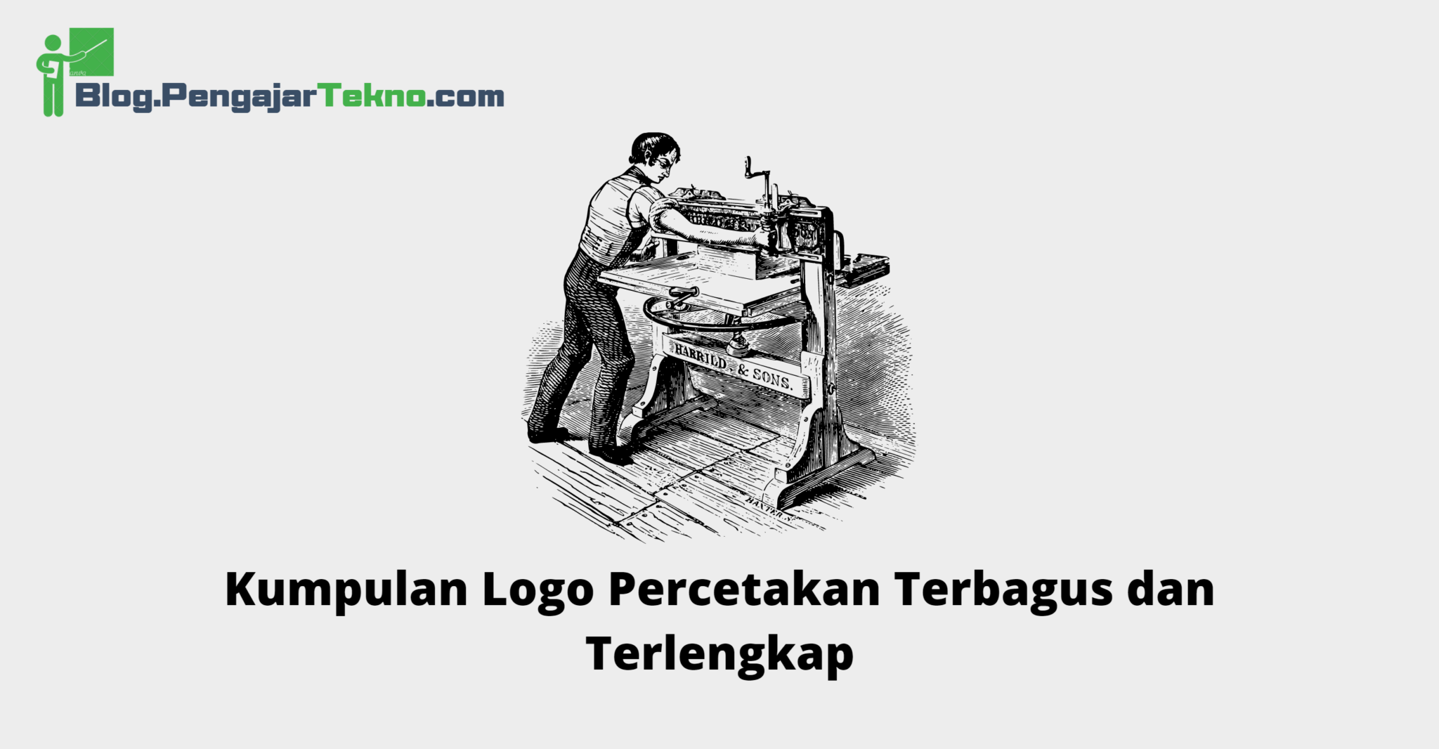 Kumpulan Logo Percetakan Terbagus dan Terlengkap - Blog Pengajar Tekno