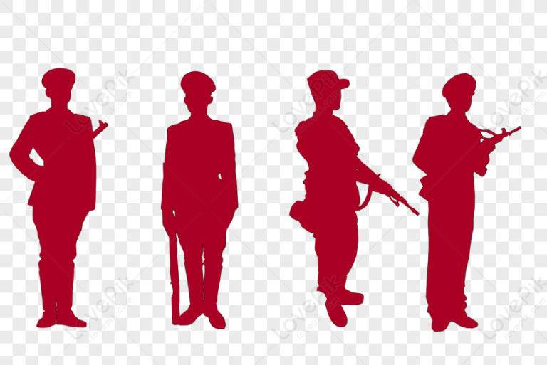 Kumpulan Gambar Siluet Pahlawan PNG Terlengkap - Blog Pengajar Tekno