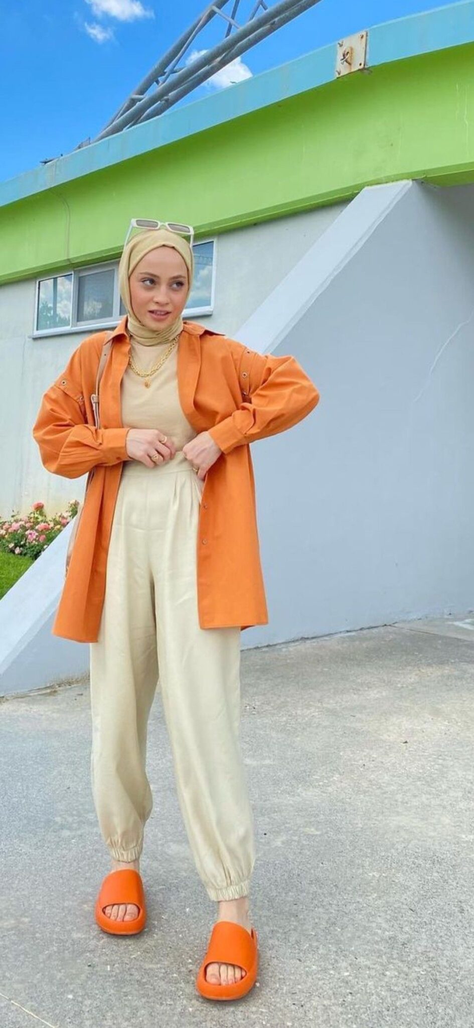 Kumpulan Contoh Perpaduan Warna Baju Orange Dengan Jilbab - Blog ...