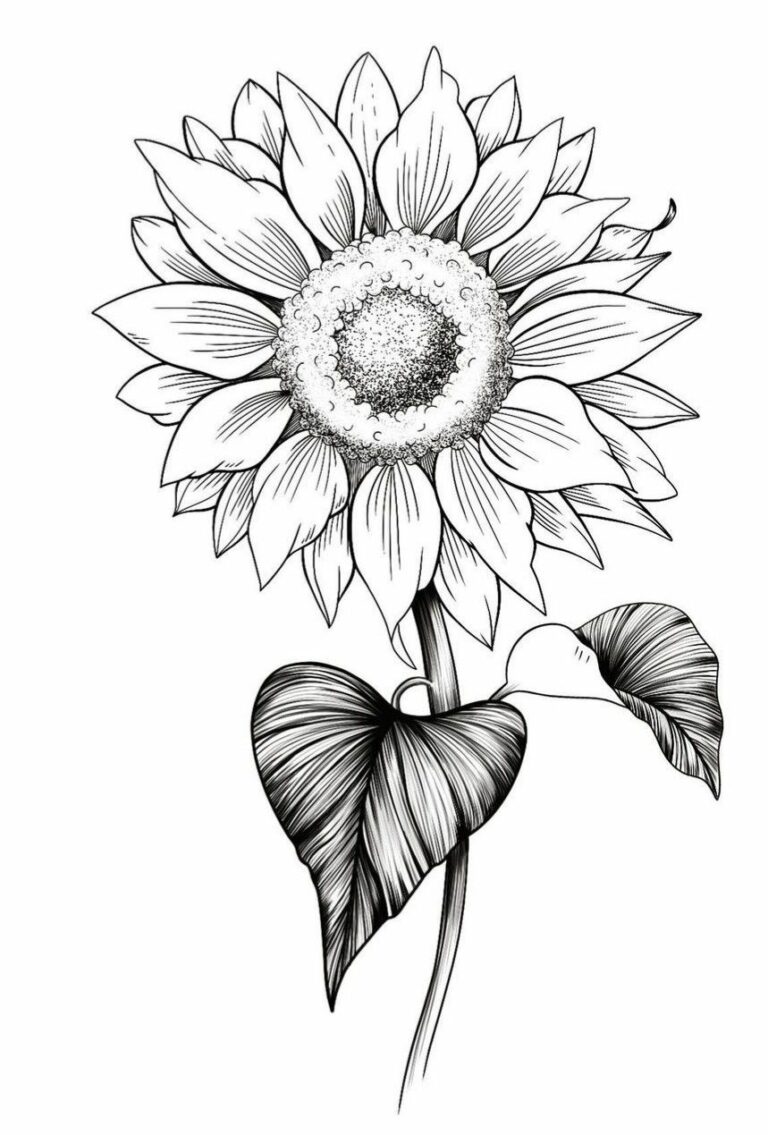Kumpulan Gambar Bunga Matahari Sketsa Terbagus dan Terlengkap - Blog ...