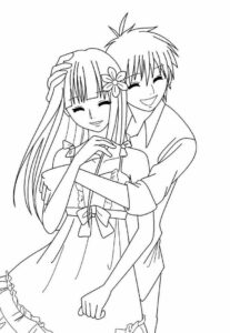 Kumpulan Sketsa Anime Couple Terbagus dan Terlengkap - Blog Pengajar Tekno