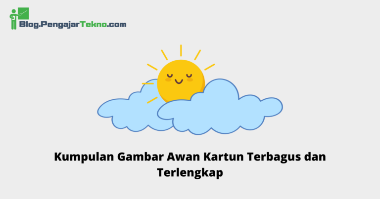 Kumpulan Gambar Awan Kartun Terbagus dan Terlengkap - Blog Pengajar Tekno