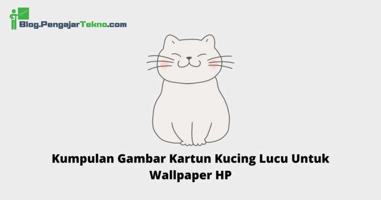 Kumpulan Gambar Kartun Kucing Lucu Untuk Wallpaper HP - Blog Pengajar Tekno