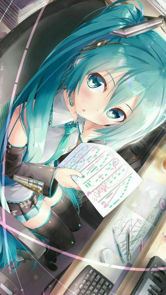 Kumpulan Foto Hatsune Miku Kawai Terbagus dan Terlengkap - Blog Pengajar Tekno