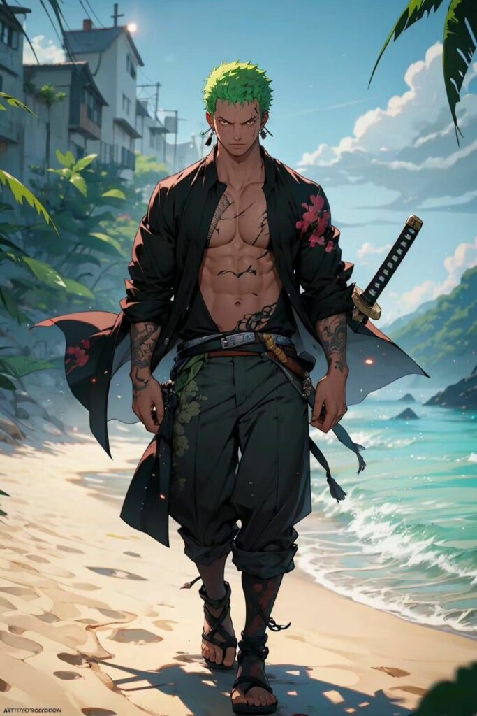 Kumpulan Foto Zoro One Piece Terbagus dan Terlengkap - Blog Pengajar Tekno