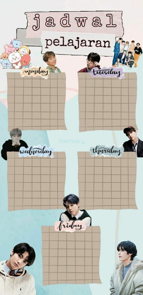 Kumpulan Gambar Jadwal Pelajaran Terbagus dan Terlengkap - Blog ...