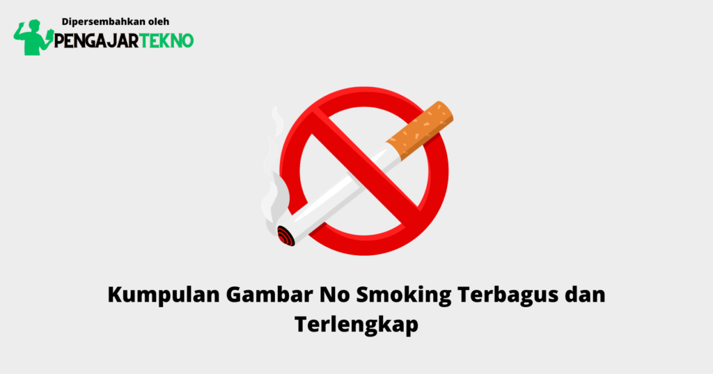 Kumpulan Gambar No Smoking Terbagus dan Terlengkap - Blog Pengajar Tekno