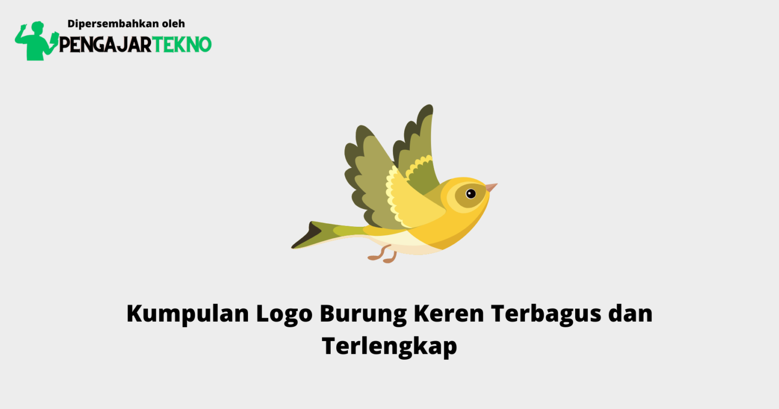 Kumpulan Logo Burung Keren Terbagus dan Terlengkap - Blog Pengajar Tekno