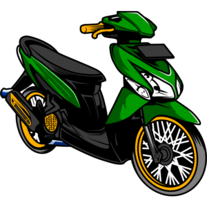 Kumpulan Gambar Motor Kartun Paling Bagus dan Terlengkap - Blog Pengajar Tekno