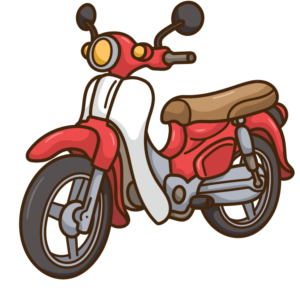 Kumpulan Gambar Motor Kartun Paling Bagus dan Terlengkap - Blog Pengajar Tekno