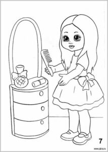 Kumpulan Mewarnai Boneka Paling Bagus dan Terlengkap - Blog Pengajar Tekno