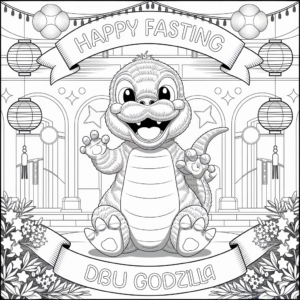 30 Ide Gambar Mewarnai Godzilla untuk Kreativitas Anda - Blog Pengajar ...