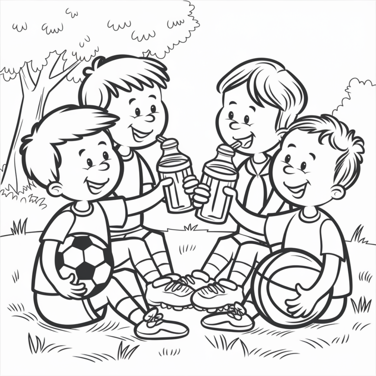 Mewarnai Gambar Saling Berbagi - Blog Pengajar Tekno