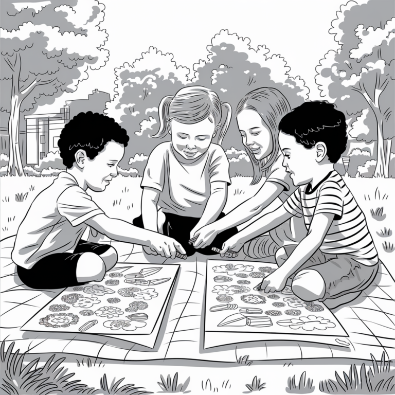 Mewarnai Gambar Saling Berbagi - Blog Pengajar Tekno