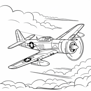 Mewarnai Gambar Pesawat Tempur - Blog Pengajar Tekno