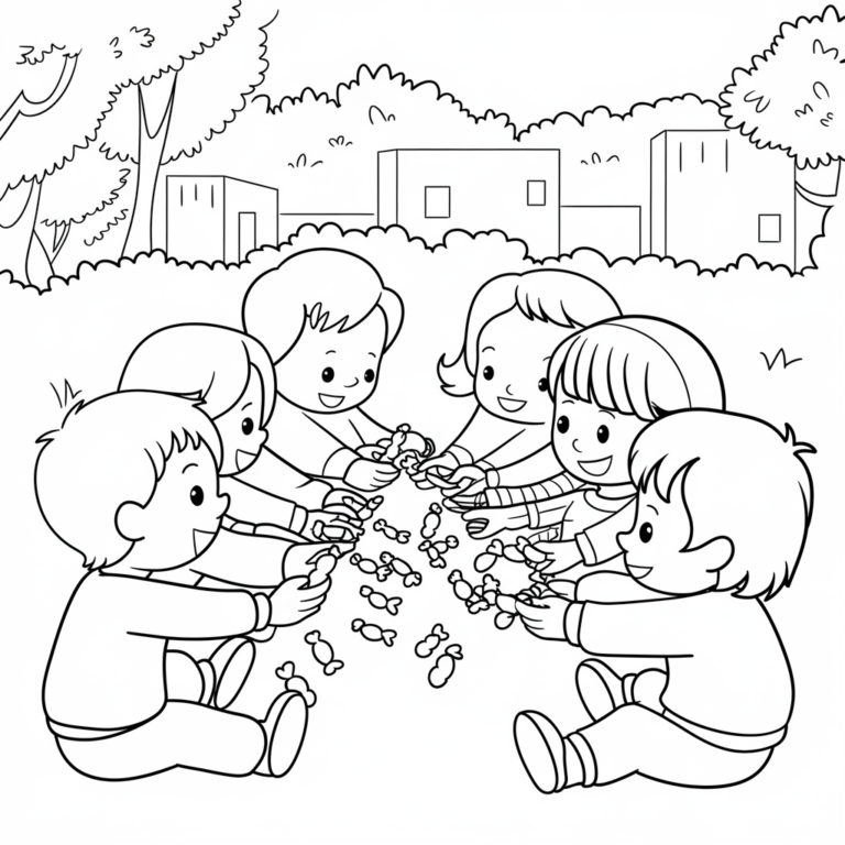 Mewarnai Gambar Saling Berbagi - Blog Pengajar Tekno