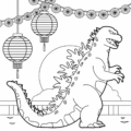 30 Ide Gambar Mewarnai Godzilla untuk Kreativitas Anda - Blog Pengajar ...
