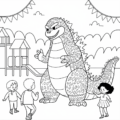 30 Ide Gambar Mewarnai Godzilla untuk Kreativitas Anda - Blog Pengajar ...