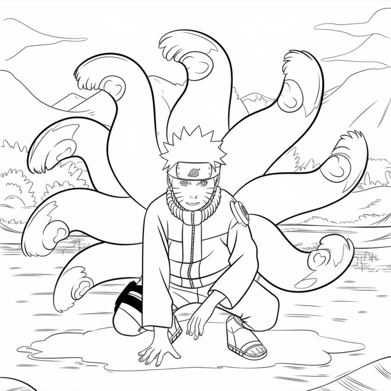 30 Ide Gambar Mewarnai Naruto dan Sasuke - Blog Pengajar Tekno