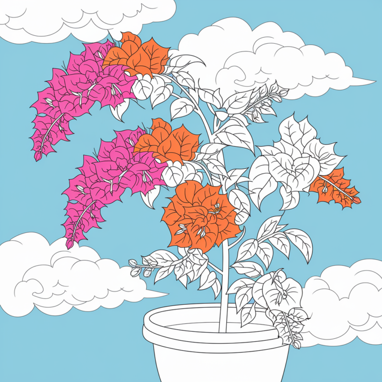 gambar bunga yang belum di warnai - Blog Pengajar Tekno