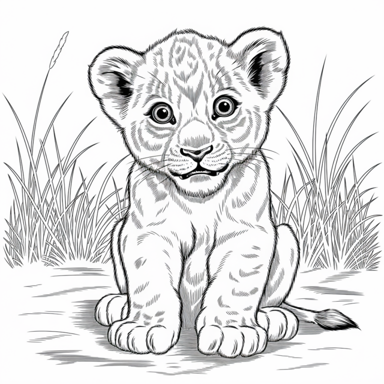 Gambar Singa Mewarnai: Aktivitas Edukatif dan Menyenangkan untuk Anak ...