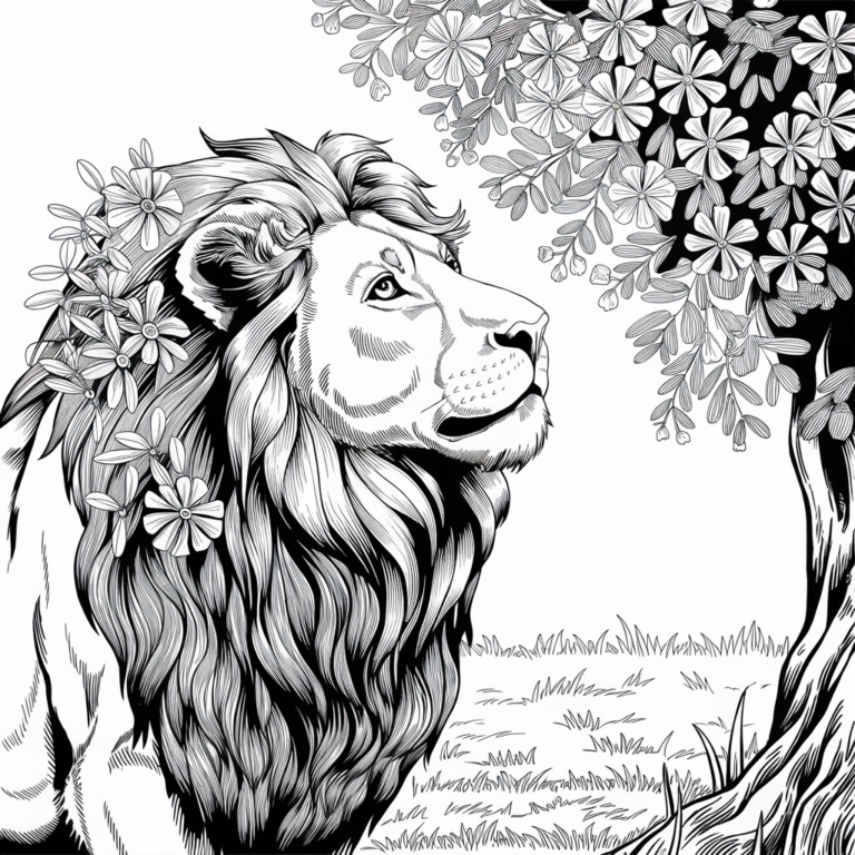 Gambar Singa Mewarnai: Aktivitas Edukatif dan Menyenangkan untuk Anak ...