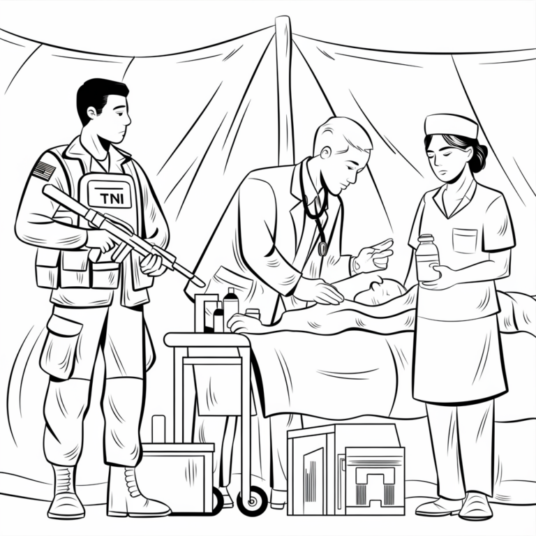 Gambar TNI Keren Kartun Inspirasi Karakter Militer yang Modern dan ...